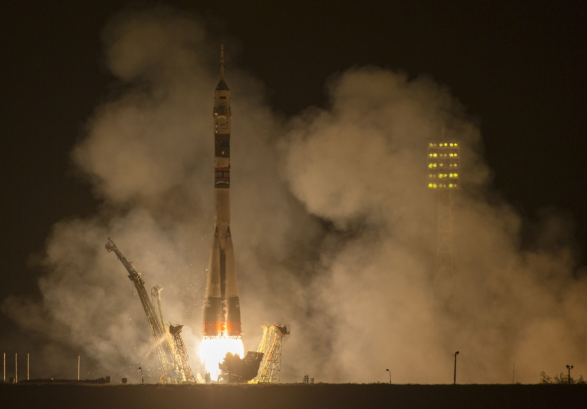 Soyouz TMA-14M : première femme cosmonaute russe à bord de l'ISS - Cap ...